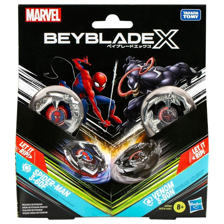 Spider Man VS Venom | Marvel | Beyblade Shop