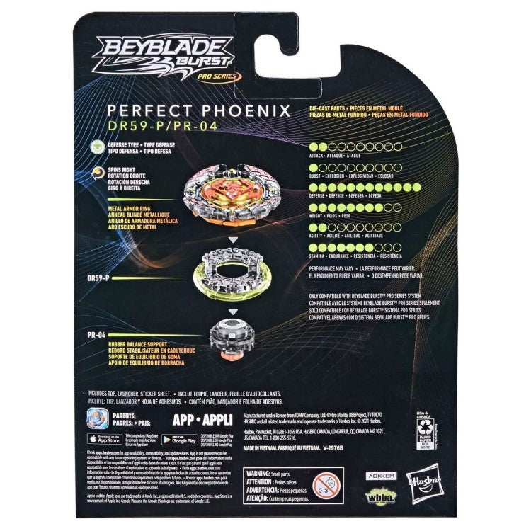 Perfect Phoenix 8'Proof Friction | Beyblade Shop